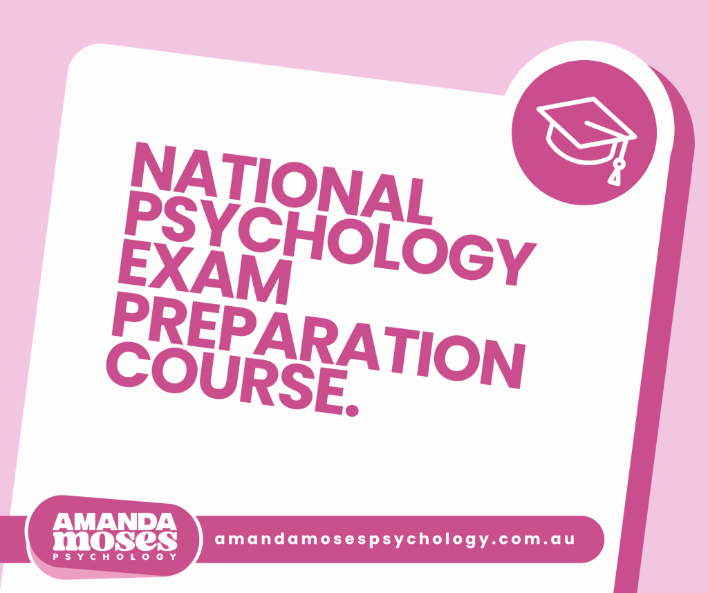 National Psychology Exam Preparation Course | Amanda Moses Psychology